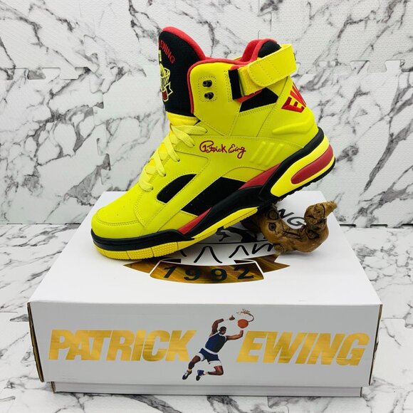 Patrick Ewing | Shoes | Mens Patrick Ewing Eclipse Blazing Yellow Black ...